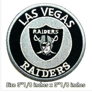 Accessories | Oakland Raiders Patch Iron On Nfl Football Team | Poshmark